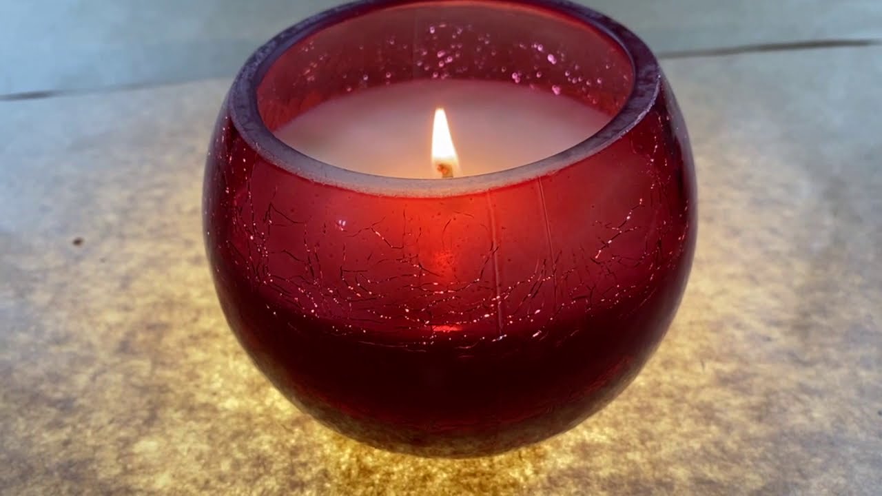 Root chakra candle