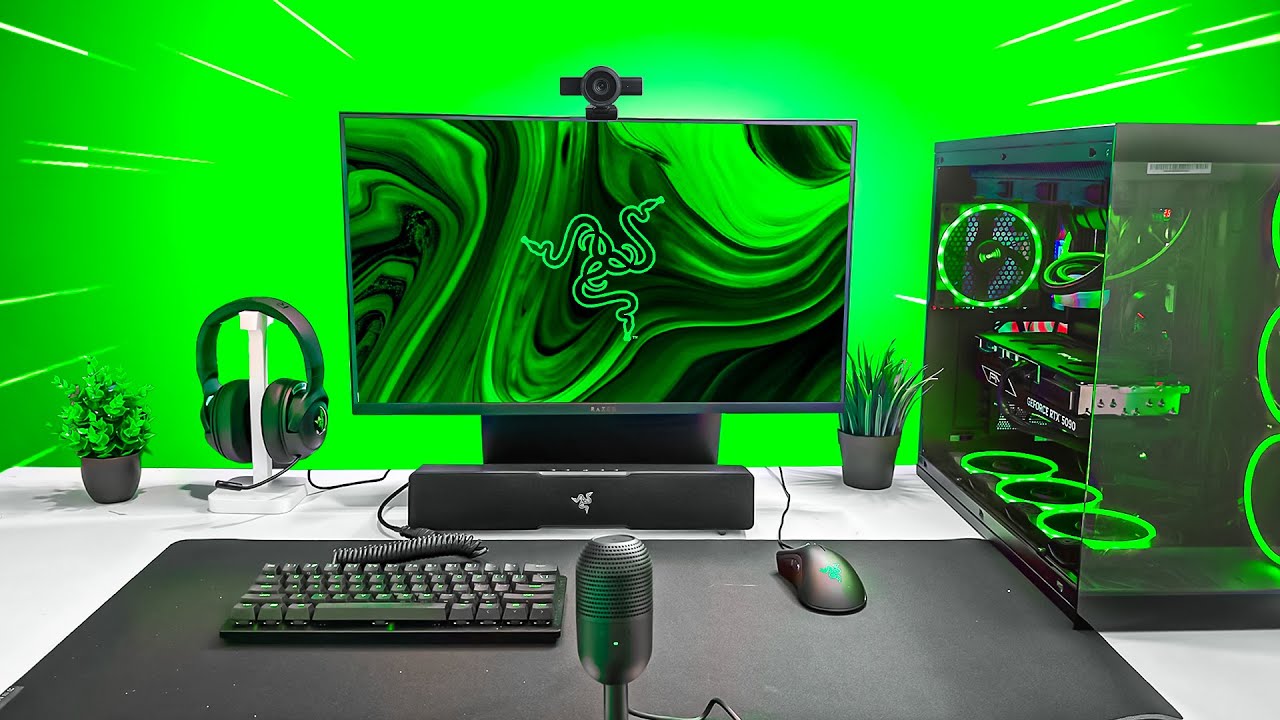Building the Ultimate All Razer Streaming Setup!