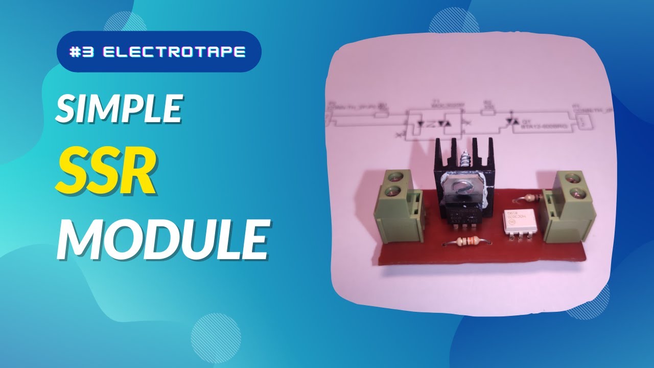 Simple DIY SSR Relay Module