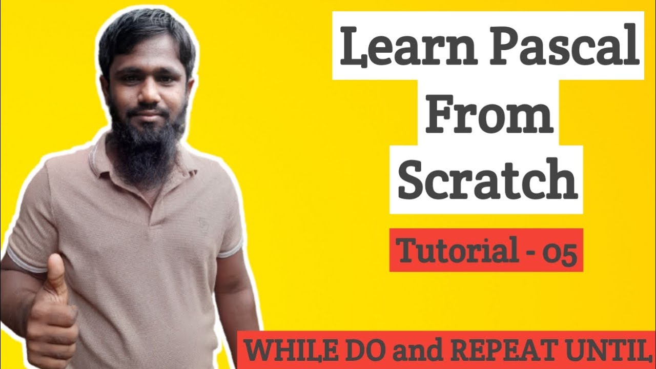 Pascal Tutorial 5| While do | Repeat until| loops