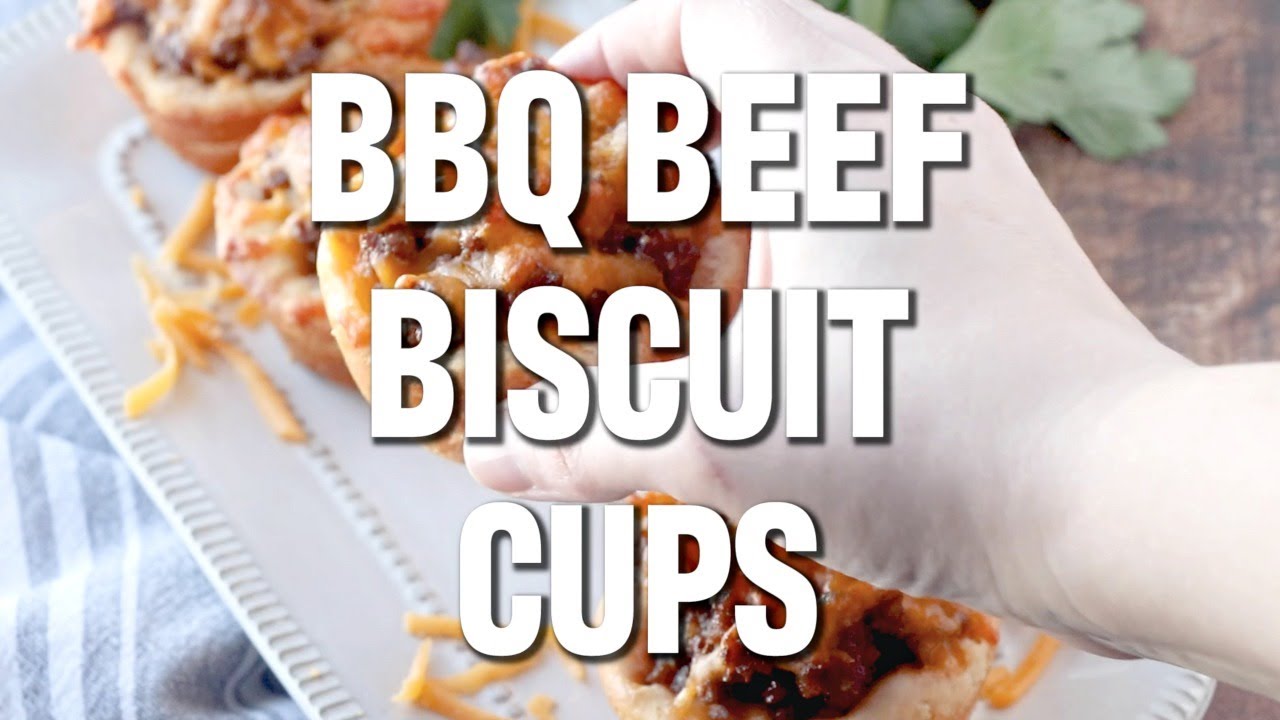 How to make: EASY BBQ BEEF BISCUIT CUPS