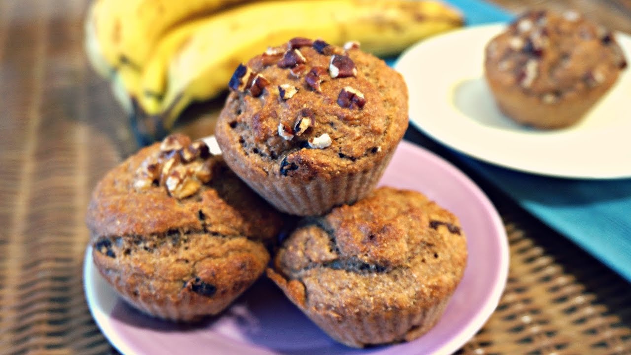 Vegan Banana Bread Muffins Recipe (Oil-Free)