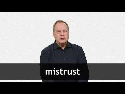 MISTRUST definition and meaning | Collins English Dictionary