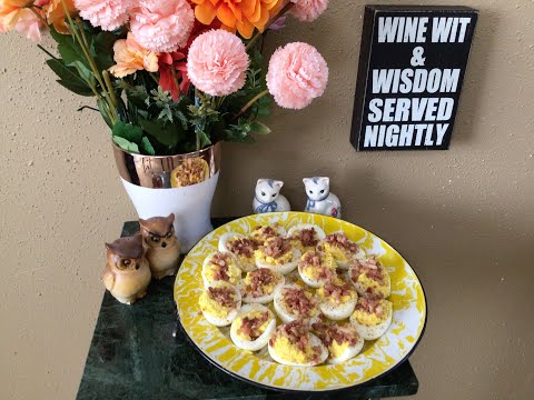BACON RANCH DEVILED EGGS 👹🥓🥚