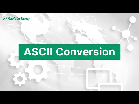 ASCII Conversion