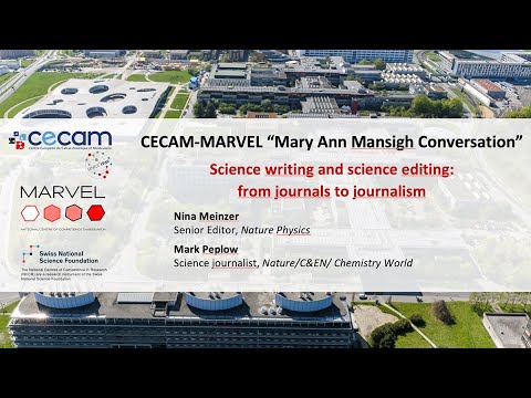 Science writing and science editing - from journals to journalism