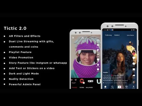 TicTic - Android media app for creating and sharing short videos || TicTic app source code download