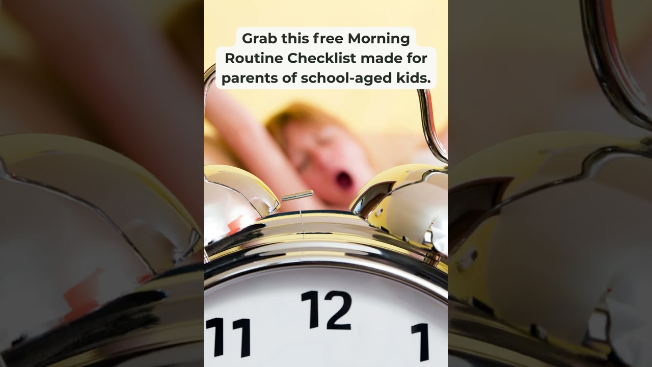 Morning Routine Checklist for Kids: Stress-Free School Mornings