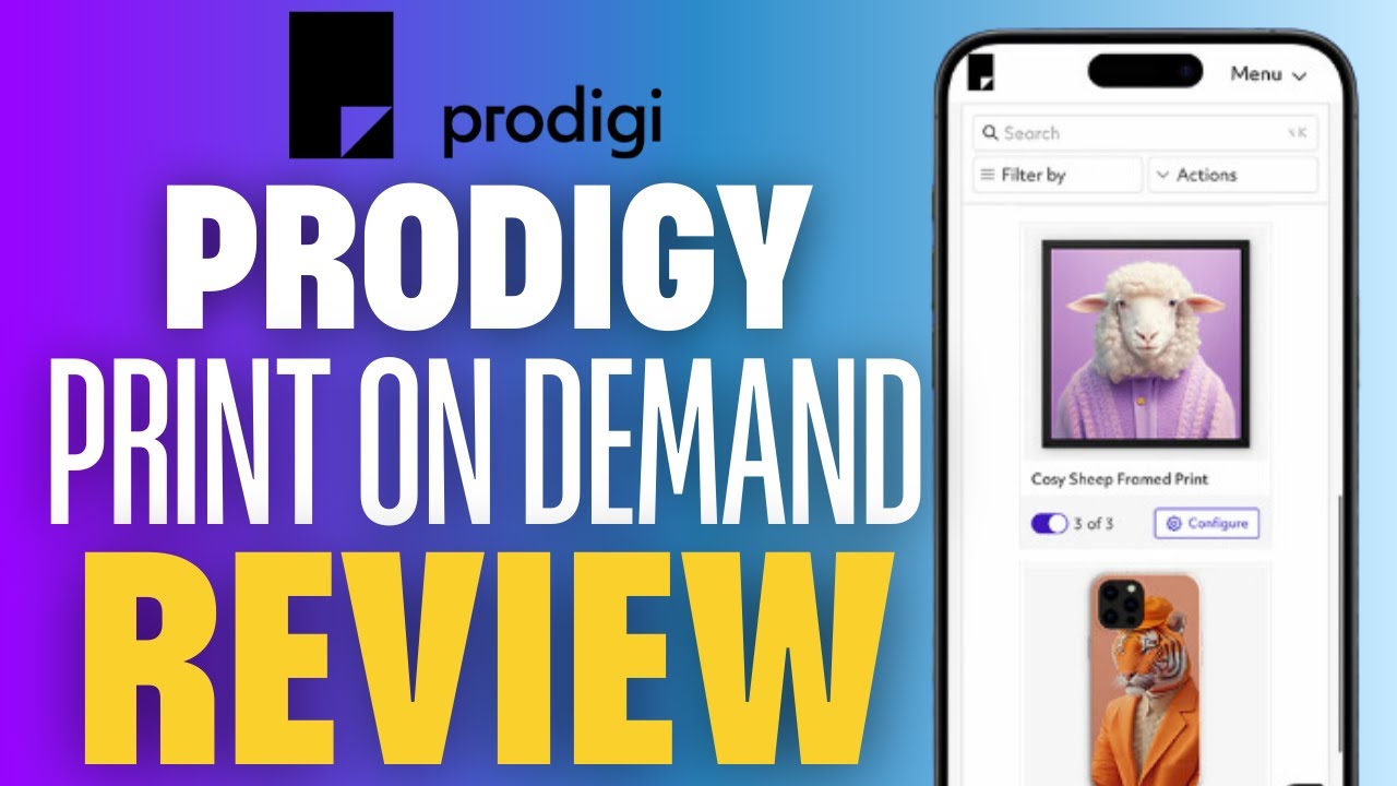 Prodigi Print On Demand Review (2025) : Worth It?