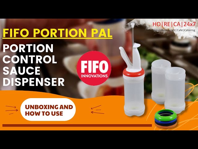 Fifo Subway Bottles And Portion Pal Sauce Dispenser - Fifo Portion Pal ...