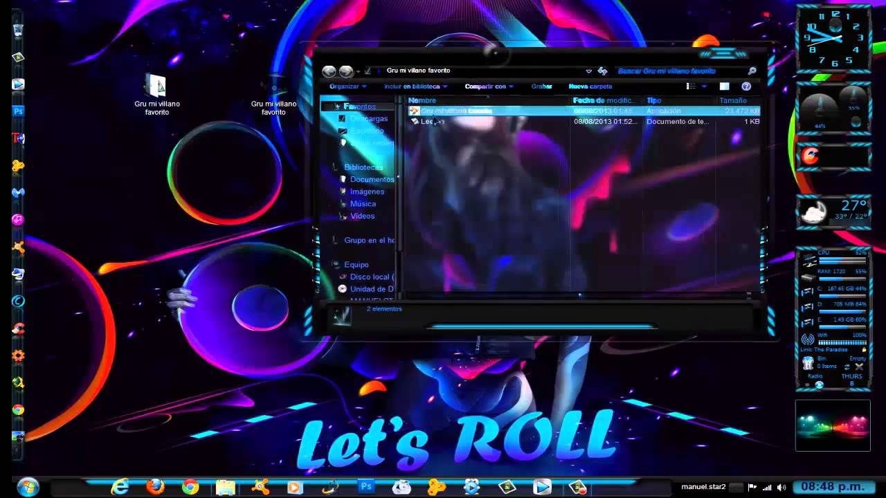 Pon a los minions como protector de pantalla ScreenSaver en tu pc.Gru Salvapantalla pc.