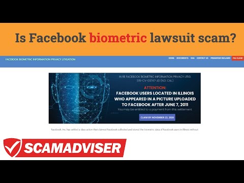 Facebook Biometric Illinois Lawsuit - scam or legit? Is it a real settlement or a fraud?