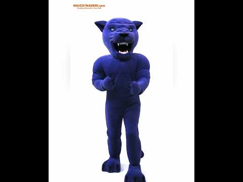Peppy the Panther Mascot Costume for Portland High School | Mascot ...
