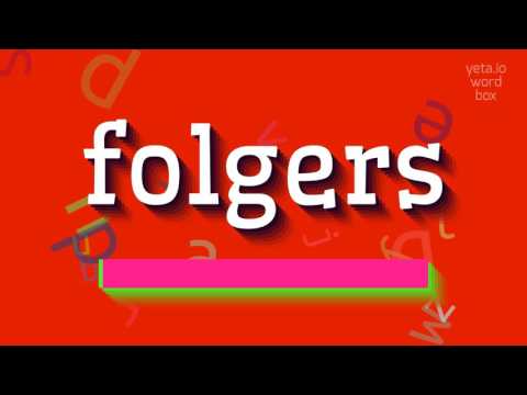 How to say "folgers"! (High Quality Voices)
