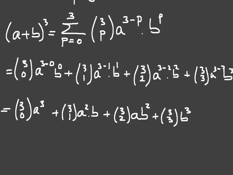Binomial Expansion Formula Explained