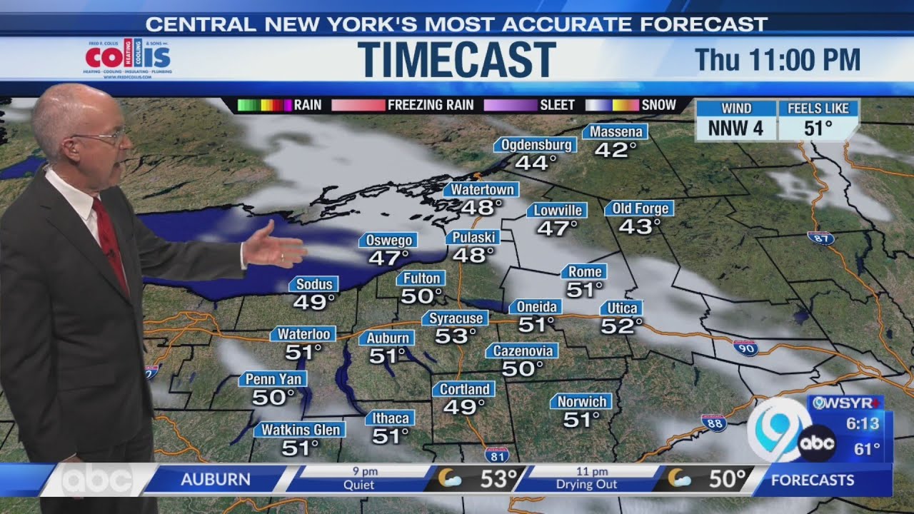 Storm Team Forecast: 6 pm Thursday April 23rd