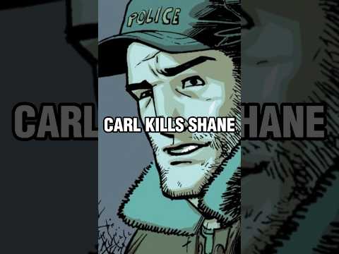 Carl Grimes Kills Shane #shorts #thewalkingdead #comics #carlgrimes