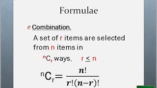 Permutation and Combination for IITJEE, CAT, XAT, GMAT, OMET, CBSE ...