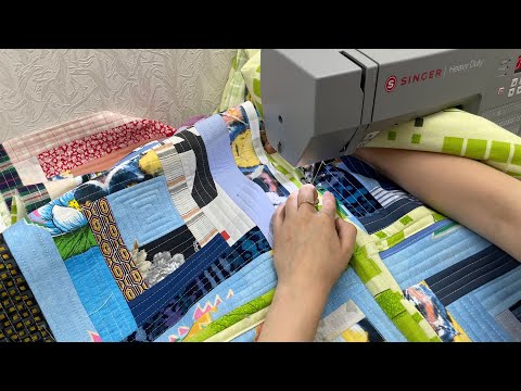 How I Made This Colorful Quilt From Scraps!