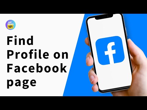 How To Find Profile on Facebook page