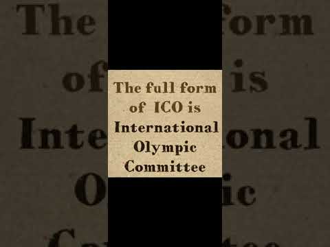Do you know|what is the full form of ICO?|~By Life Amazing Truth|