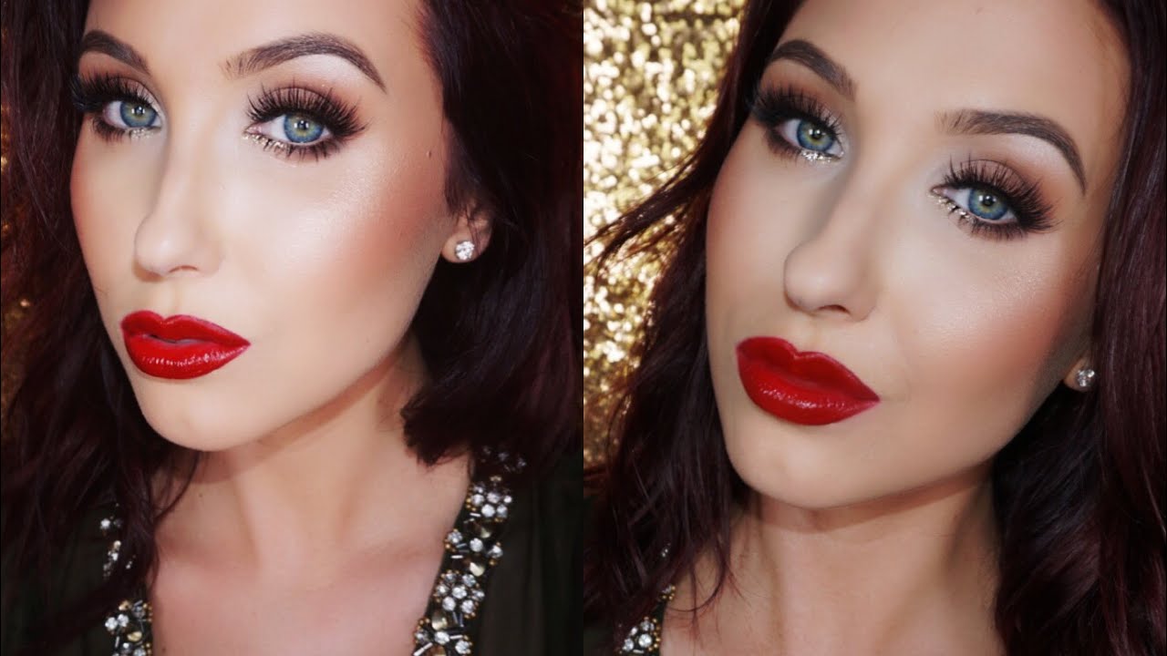 Easy Glam Holiday Makeup - Talk Through Tutorial