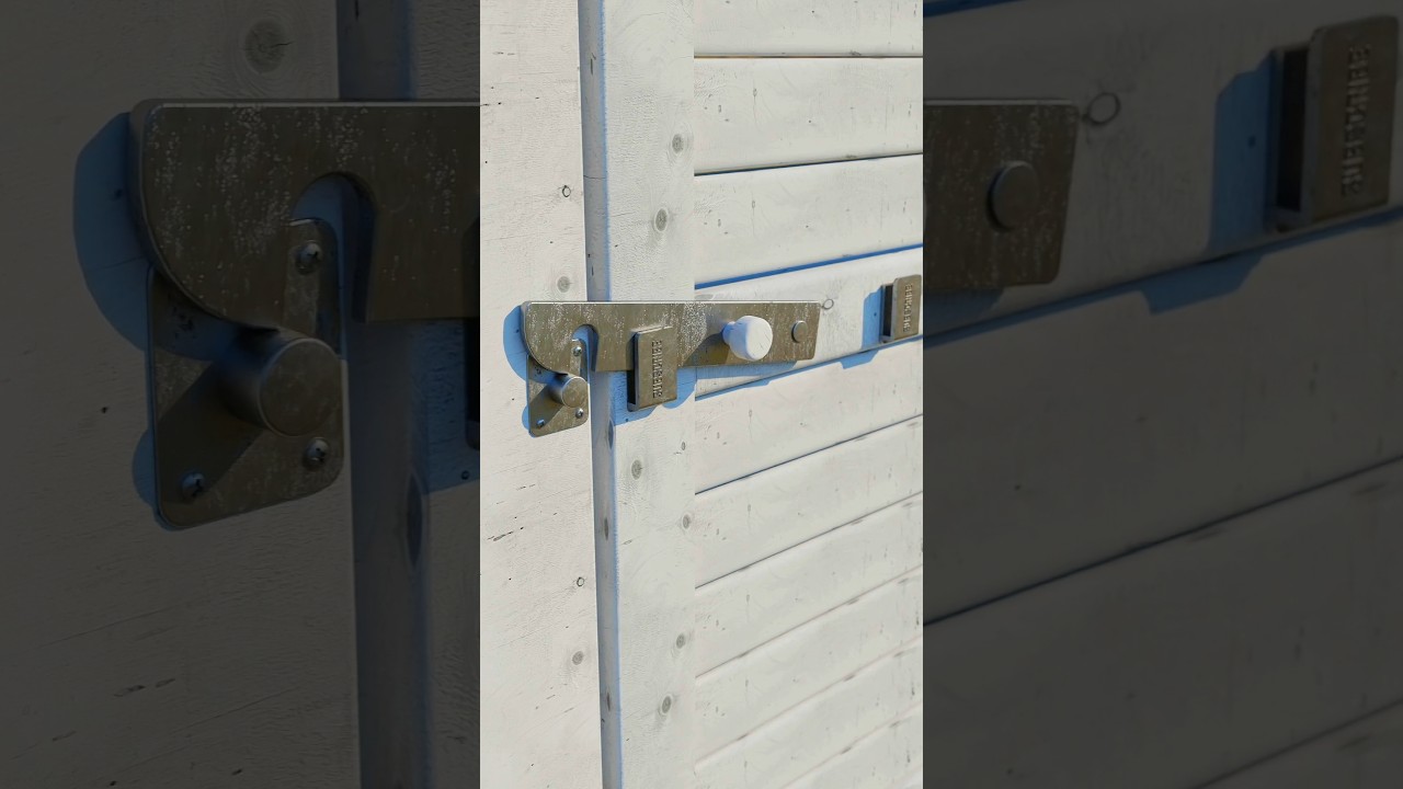 Automatic Sliding Gate Lock 🔒 Idea