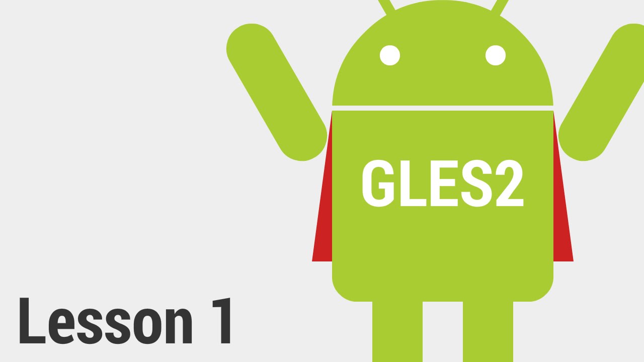 Android/OpenGLES2 Game Development: Lesson 1 - Getting Started
