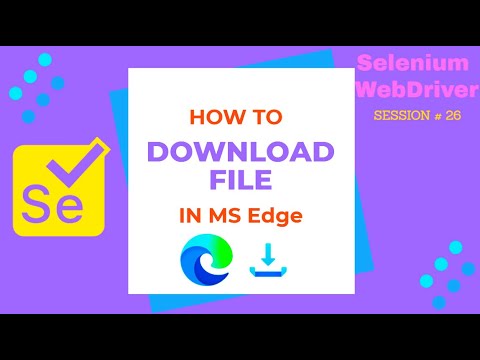 How to download files on MS Edge using Selenium 4.0.0-beta-1 and MS Edge SeleniumTools dependency