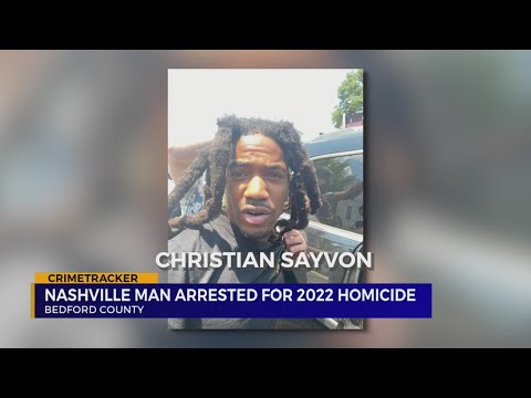 Nashville man arrested for 2022 homicide in Shelbyville, TN