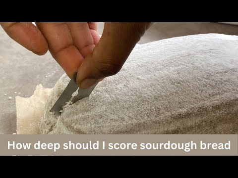 How deep should you score sourdough bread : Dark rye sourdough bread : Sourdough for beginners