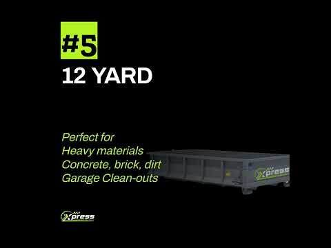 The most popular dumpster sizes rented in 2022
