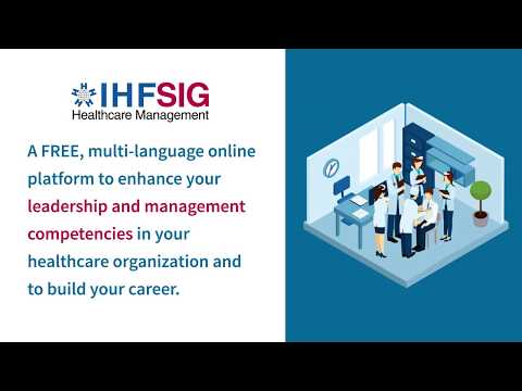 IHF Healthcare Management and Leadership Competency Platform