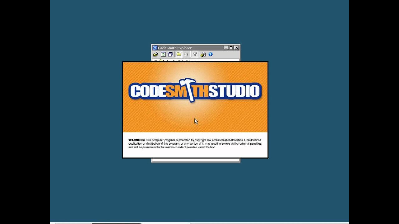 CodeSmith Generator - CodeSmith Explorer