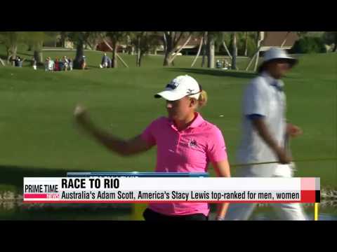 New Olympic golf rankings released