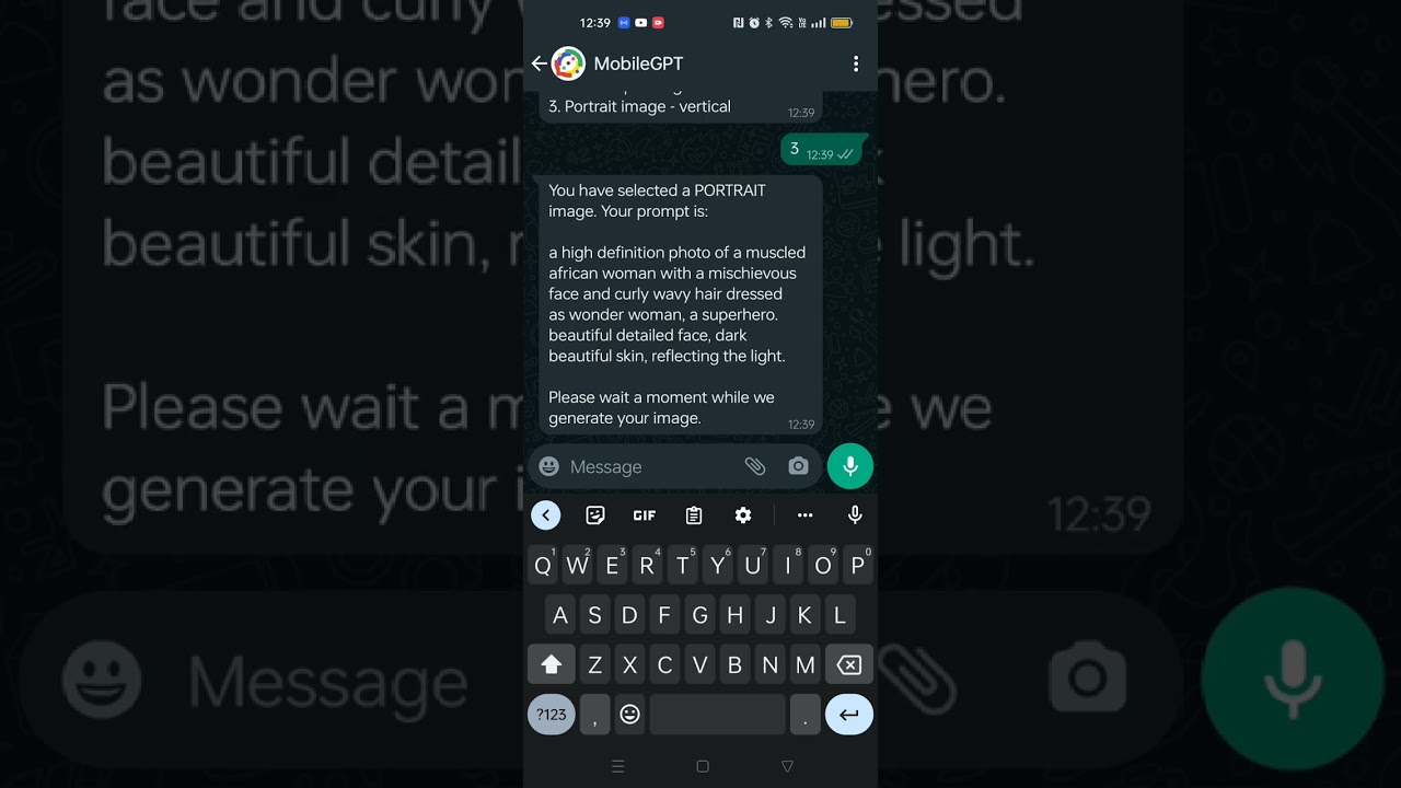 Generate high quality high definition AI Images: MobileGPT Now upgraded to Stable Diffusion XL
