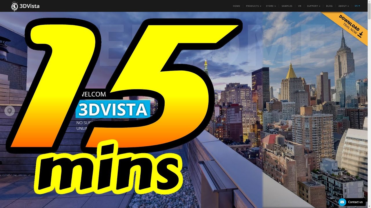 Matterport-style virtual tour with NO FEES: 3DVista Beginner Tutorial in 15 minutes