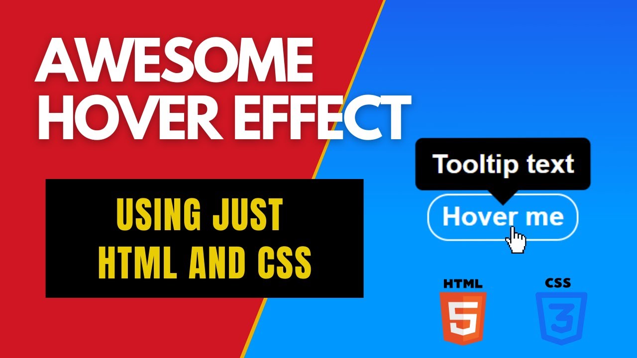 Create a Button with Tooltip on Hover Using HTML, CSS, and JavaScript