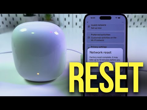 How to Factory Reset Your Google Nest Wifi Pro AXE5400 Router and Mesh Points