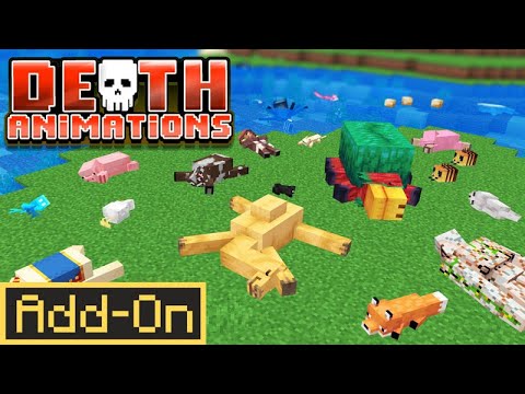 DEATH ANIMATIONS Add-On Showcase | Minecraft Marketplace