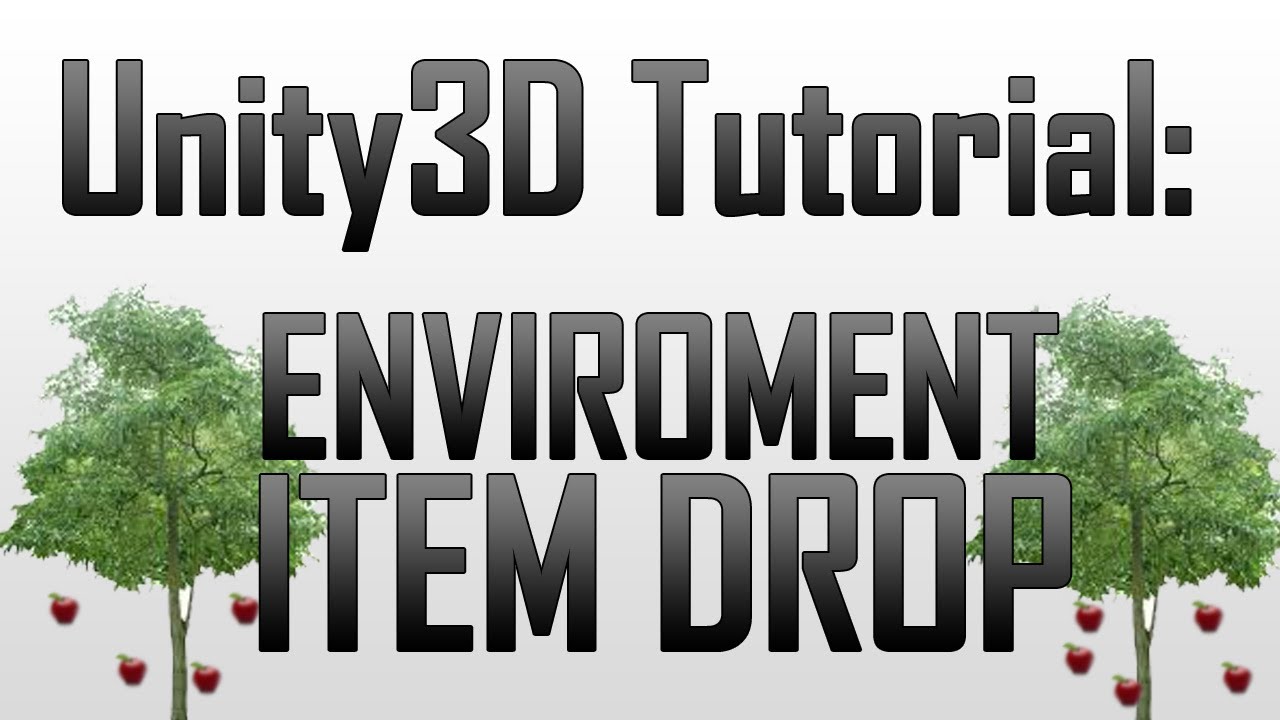 [Unity 4] Enviroment item drop (JavaScript)