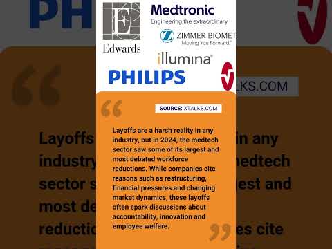 MedTech Layoffs: A Look at 10 Major Workforce Shifts in 2024