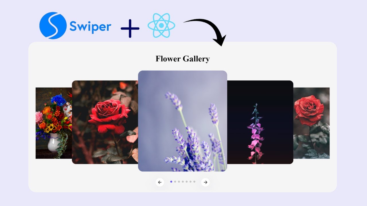 Responsive Slider | Swiper Slider 3D-Coverflow Effect React JS
