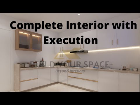 2 BHK Complete Interiors Powered by Hafele Hardware & Modular Kitchen | Pune | Budget Friendly