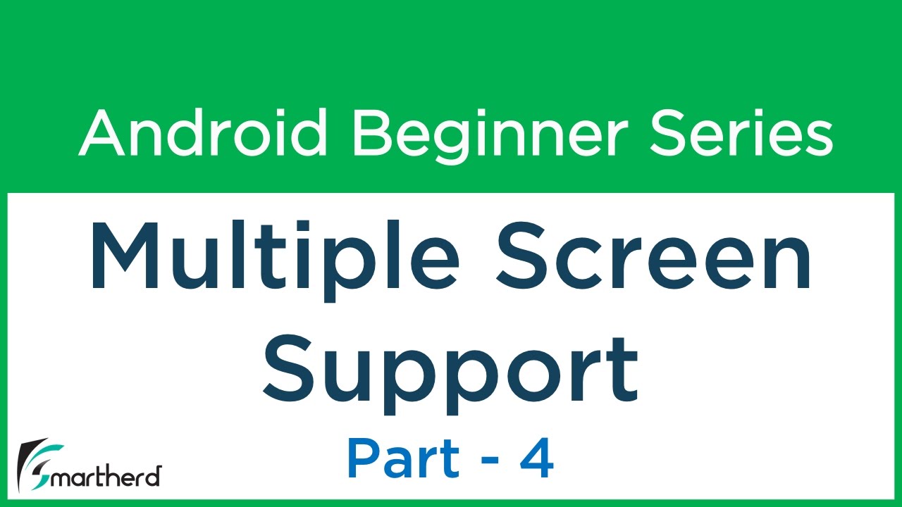 #43 Android Tutorial: Multiple Screen Support - 4 Make Your Android App - Part - 10