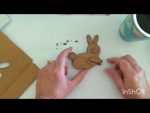 FREE FILE. Svg Cute Bunny. Laser or Cricut Cutout.