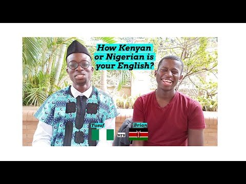 How Nigerian or Kenyan is your English? Pronounce these words.