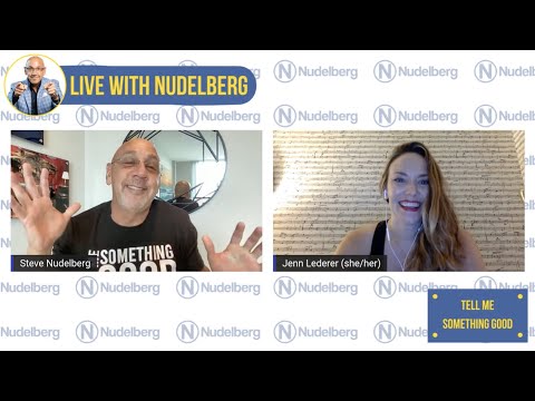 Tell Me Something Good with Jenn Lederer, Award-winning Comedian and Keynote Speaker