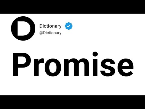 Promise Meaning In English