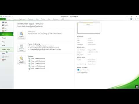Enabling Macro in Excel 2010